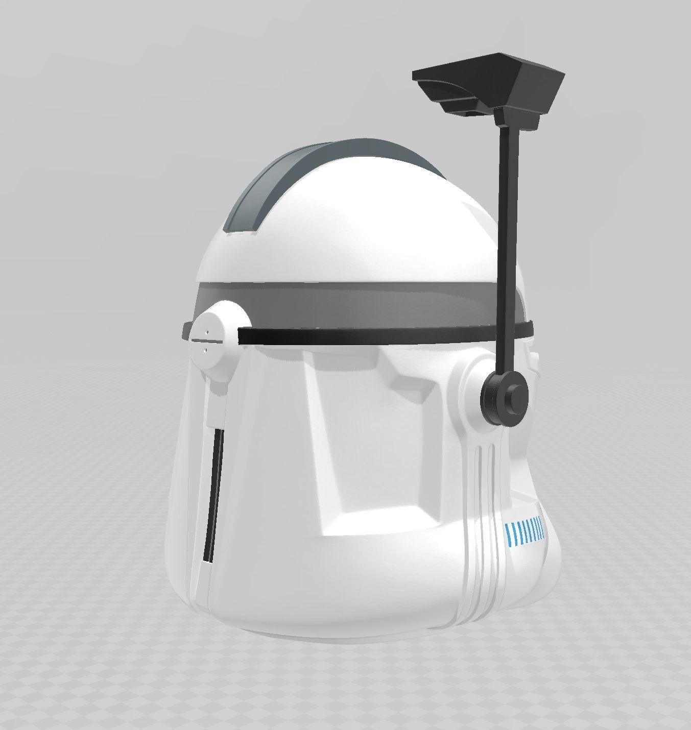 Star Wars Clone Commander Wolffe Full Armor 3D model 3D printable ...