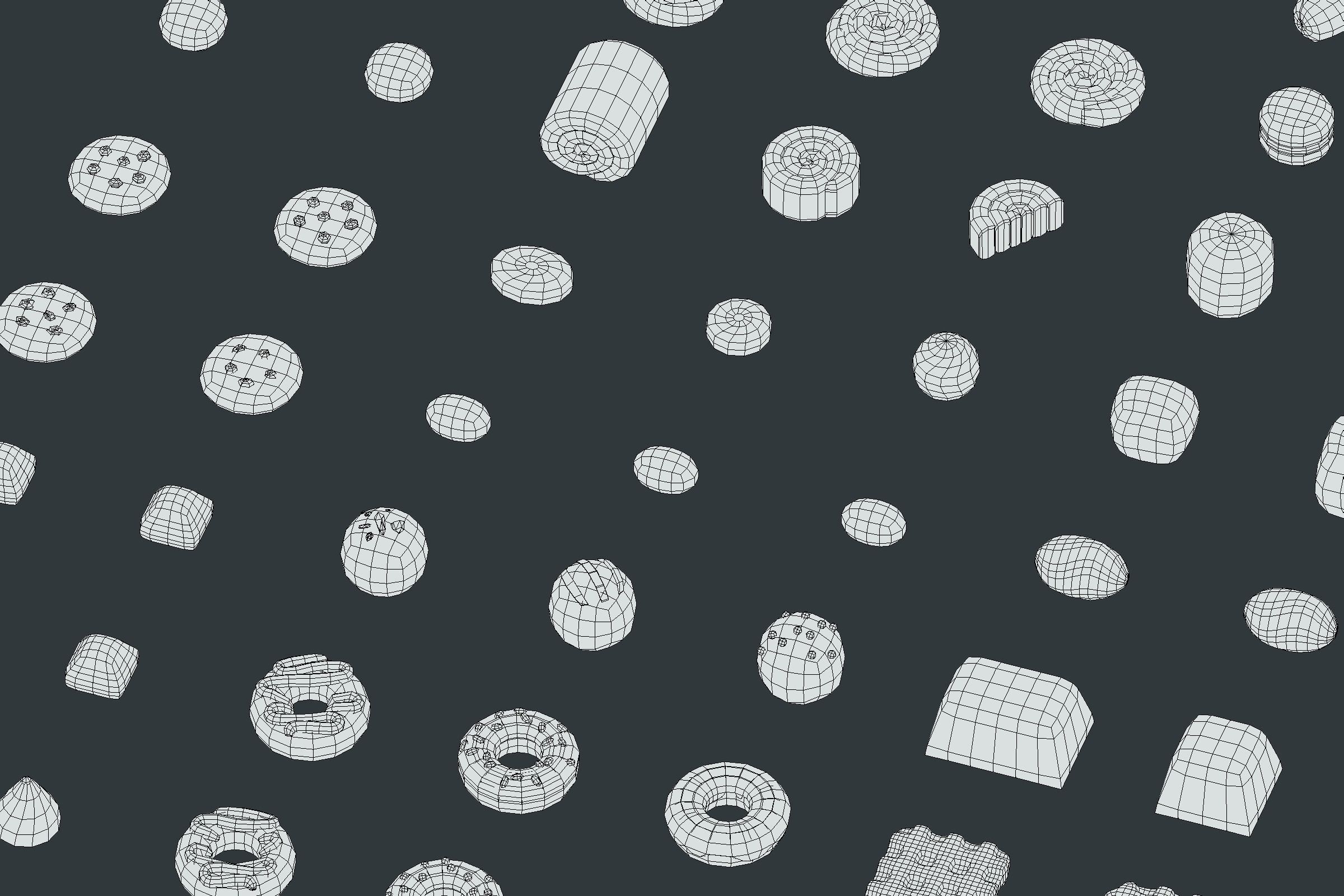 3D model Candy Land - Animation Assets VR / AR / low-poly | CGTrader