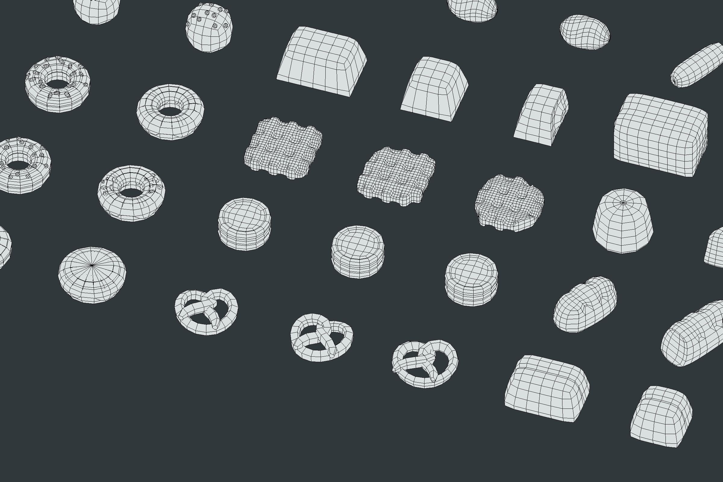 3D model Candy Land - Animation Assets VR / AR / low-poly | CGTrader