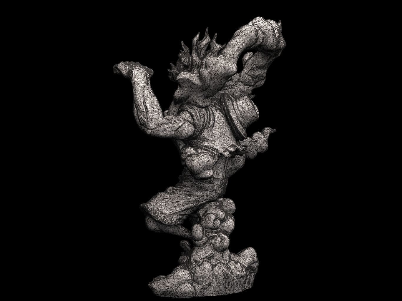 Luffy Gear4 SnakeMan 3D model | CGTrader