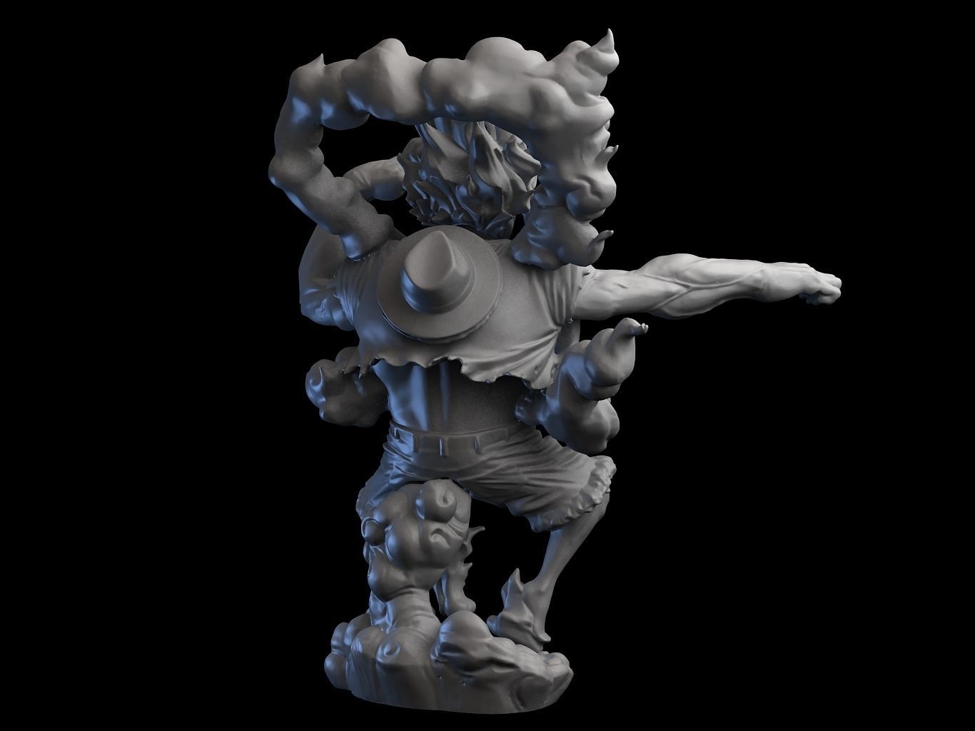 Luffy Gear4 SnakeMan 3D model | CGTrader