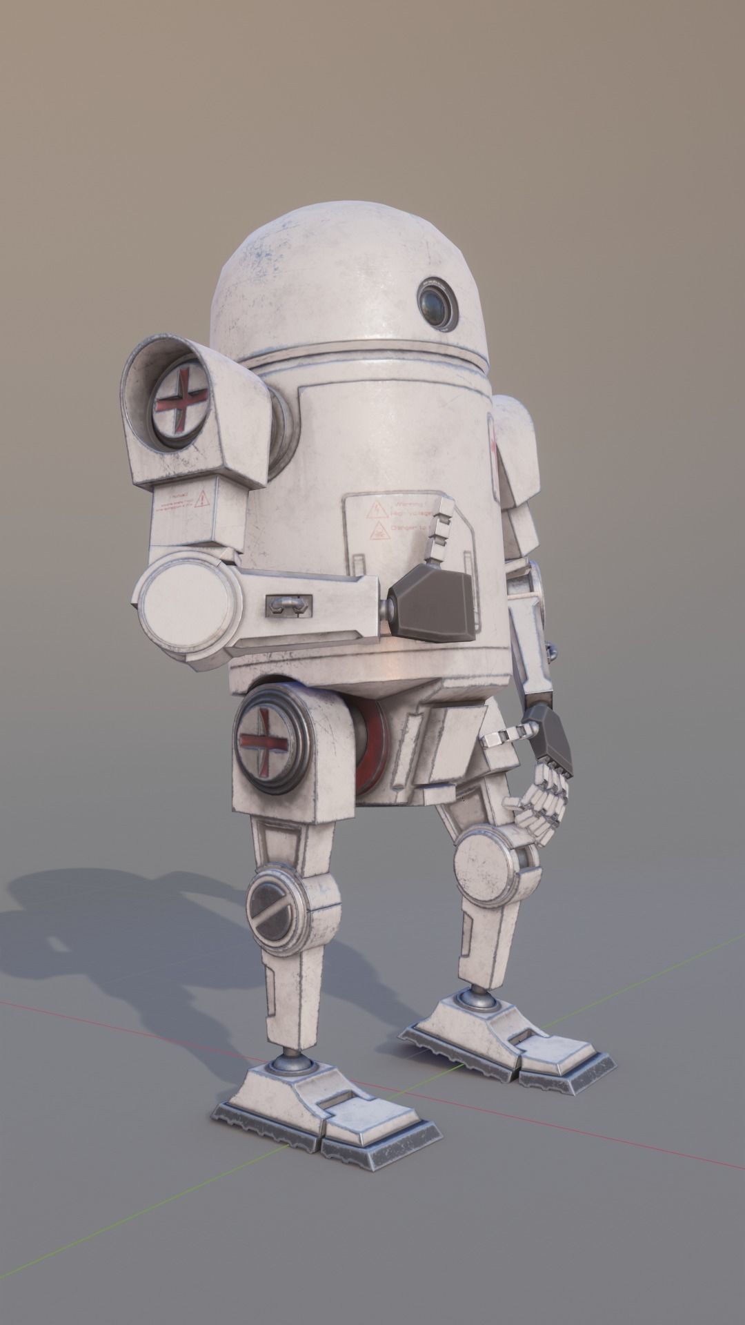 3D model Robot medic VR / AR / low-poly | CGTrader