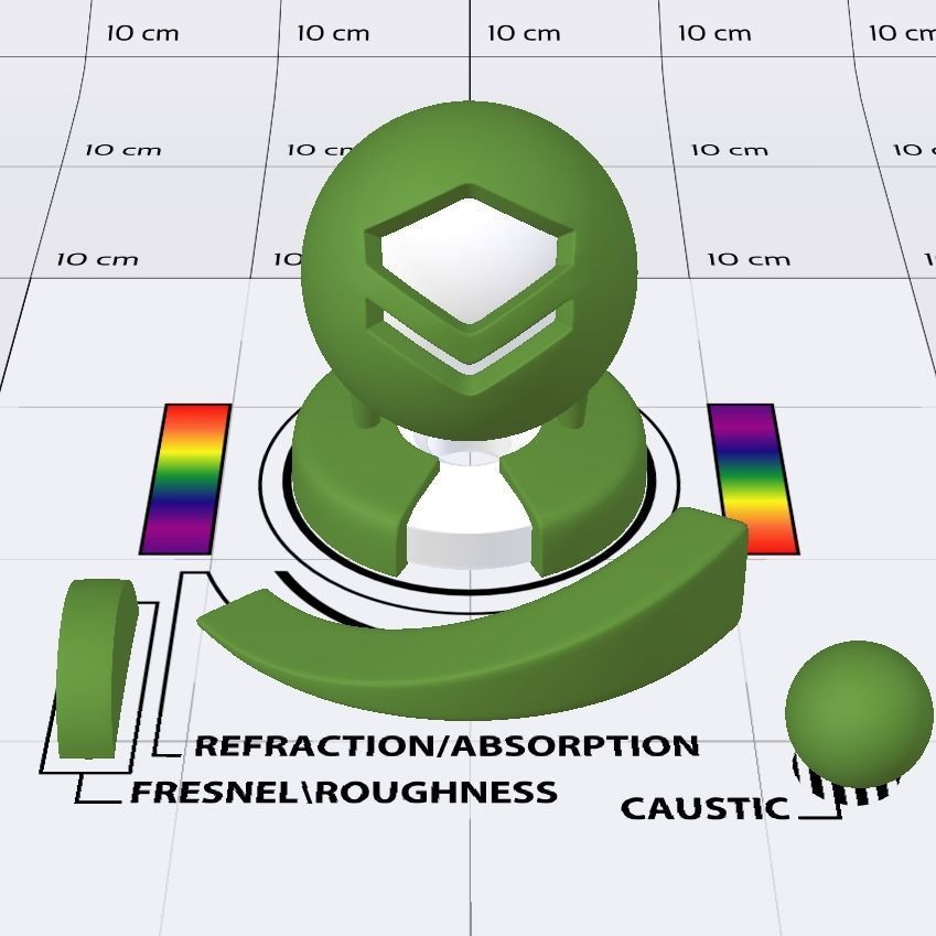 Texture Green Car Paint Shader VR / AR / low-poly | CGTrader