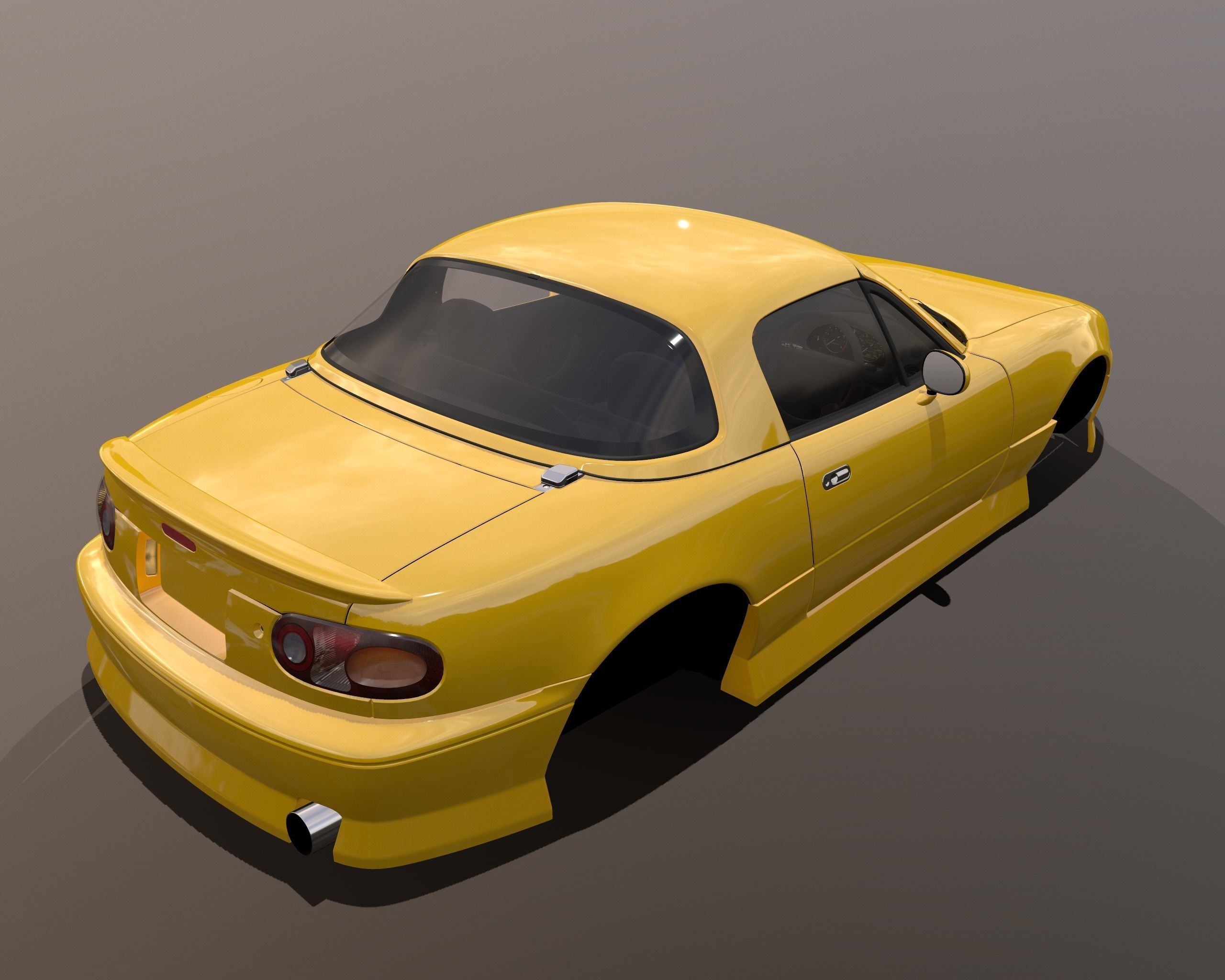 3D model Mazda MX-5 Miata Arios Type 1 bodykit VR / AR / low-poly ...