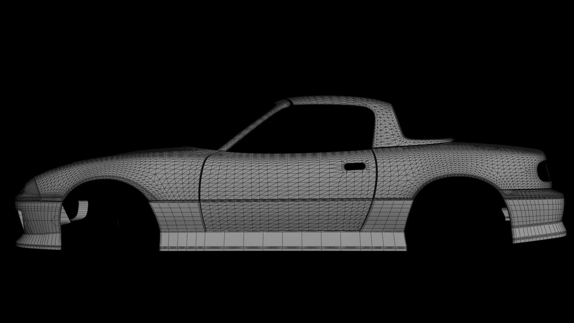 3D model Mazda MX-5 Miata Arios Type 1 bodykit VR / AR / low-poly ...