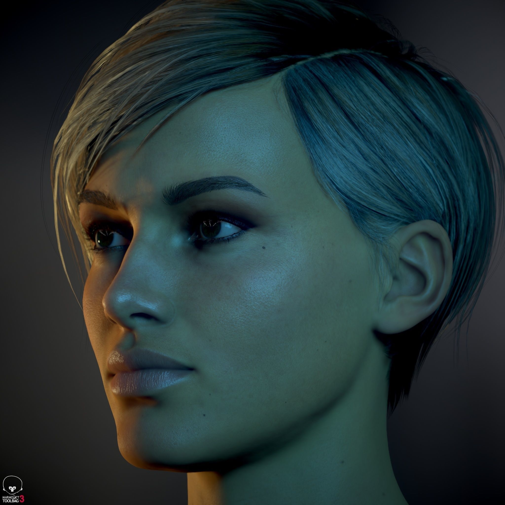 Female Head - Ana - Gen2 3D model | CGTrader
