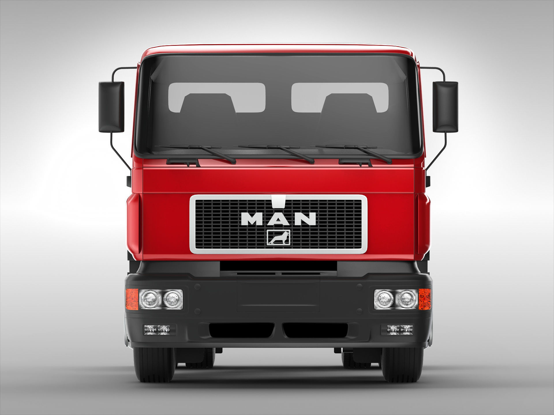 MAN F2000 3D model | CGTrader