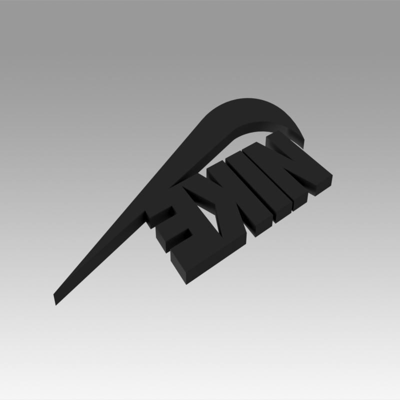 Nike logo 3D model | CGTrader
