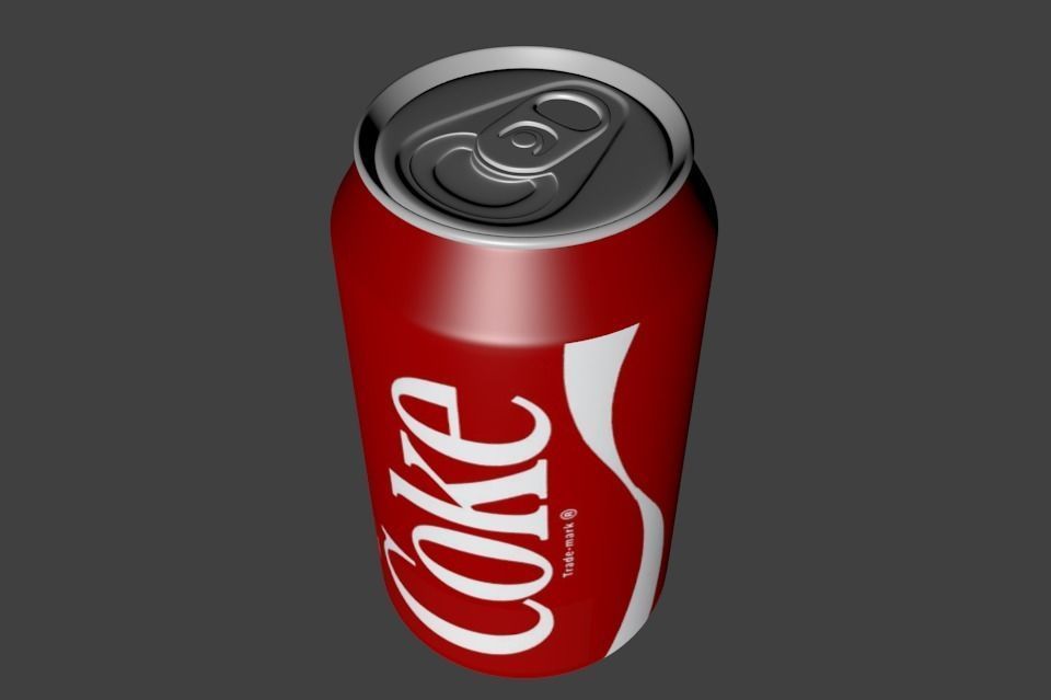 Soda Can free 3D model rigged | CGTrader