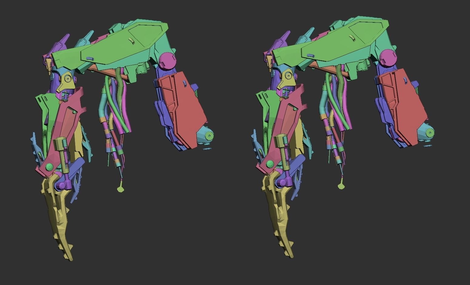 3D model Sci-fi Bot VR / AR / low-poly | CGTrader