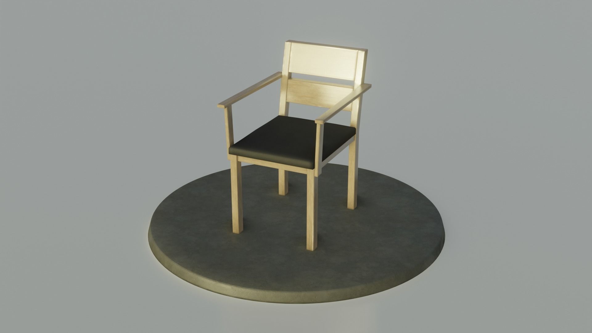 3D model Dining Chair - Low Poly - Game Ready VR / AR / low-poly | CGTrader