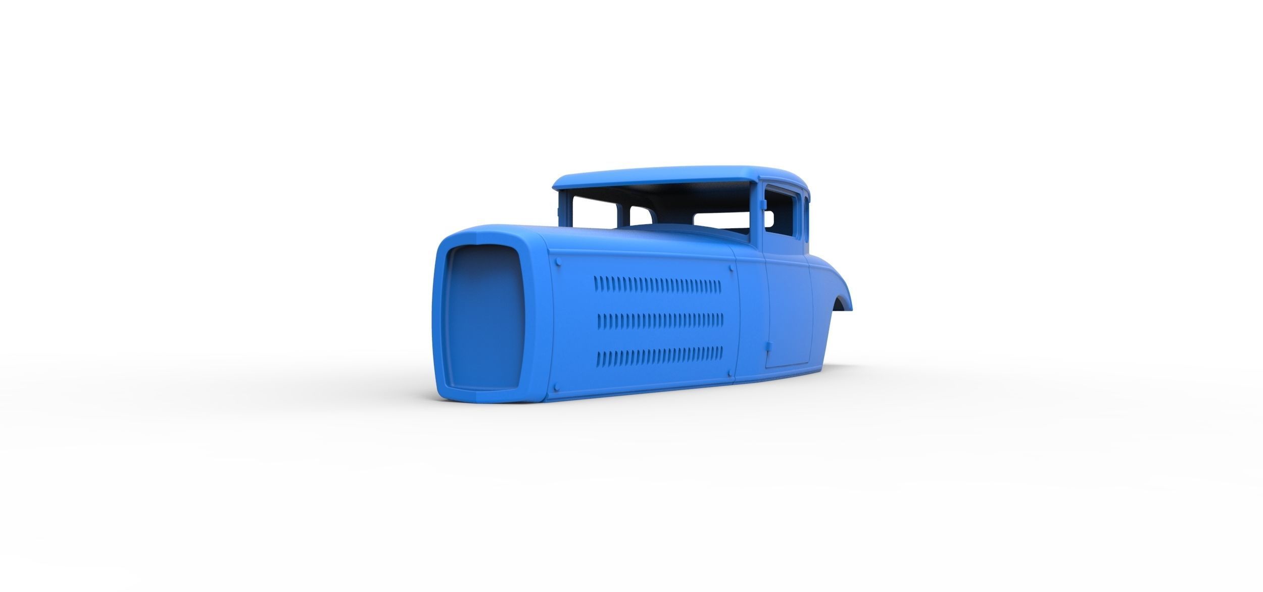Diecast shell model for Hot rod Scale 1 to 24 3D model 3D printable ...
