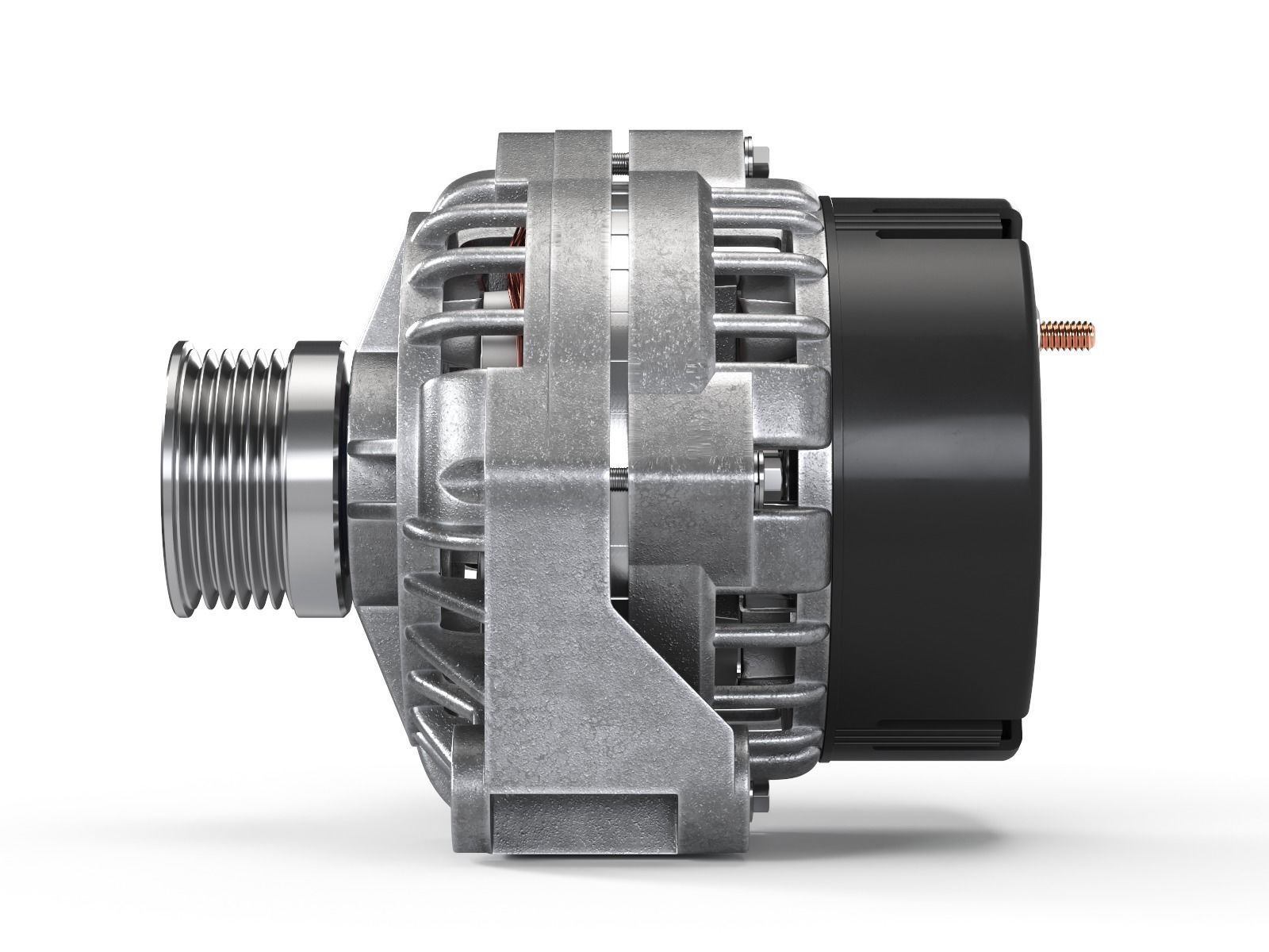 Car Alternator 3D model | CGTrader