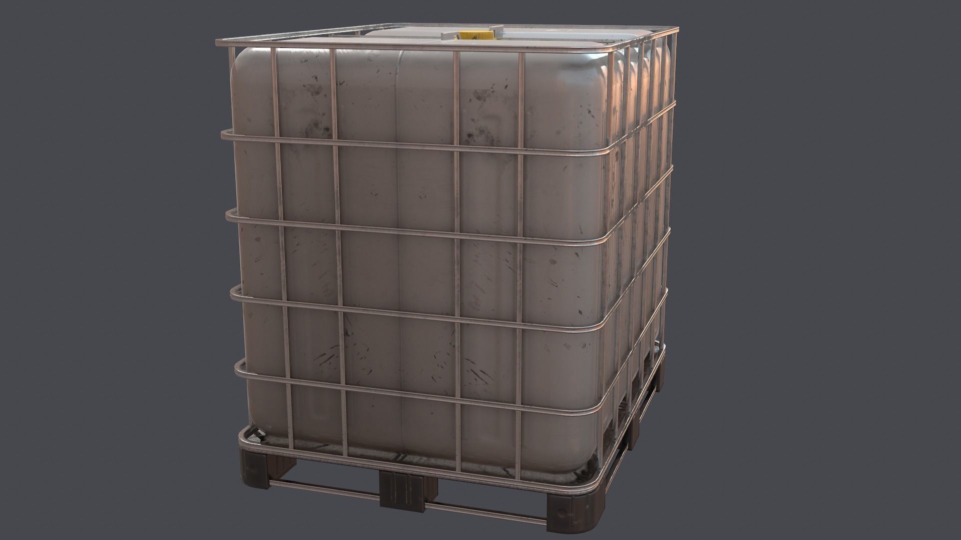 3D model Liquid tank container VR / AR / low-poly | CGTrader