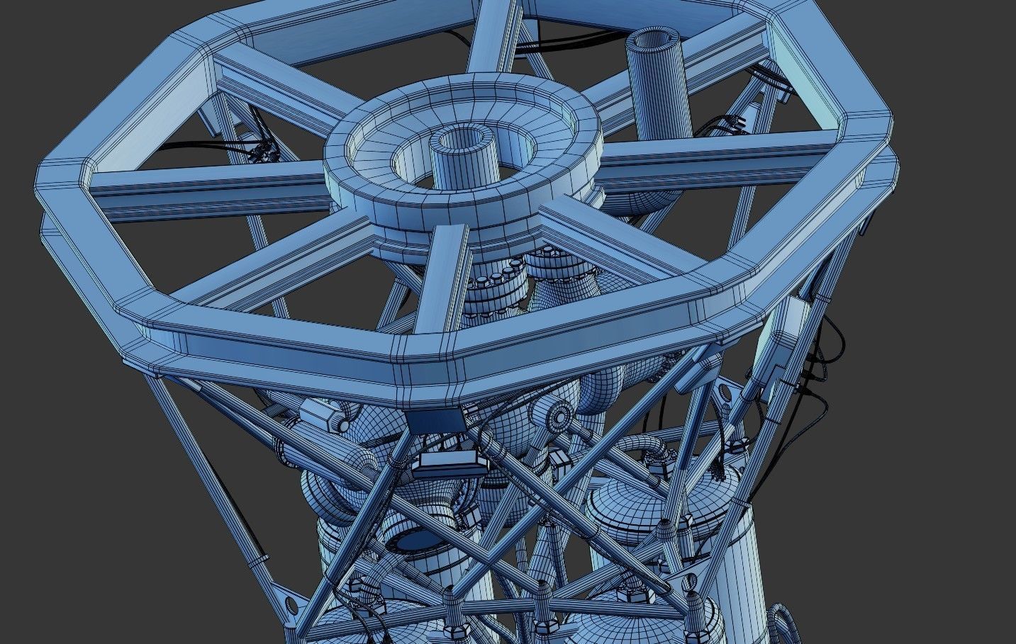 RD-108 Rocket engine 3D model | CGTrader