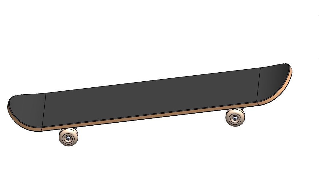 Skateboard 3d Model free 3D model | CGTrader