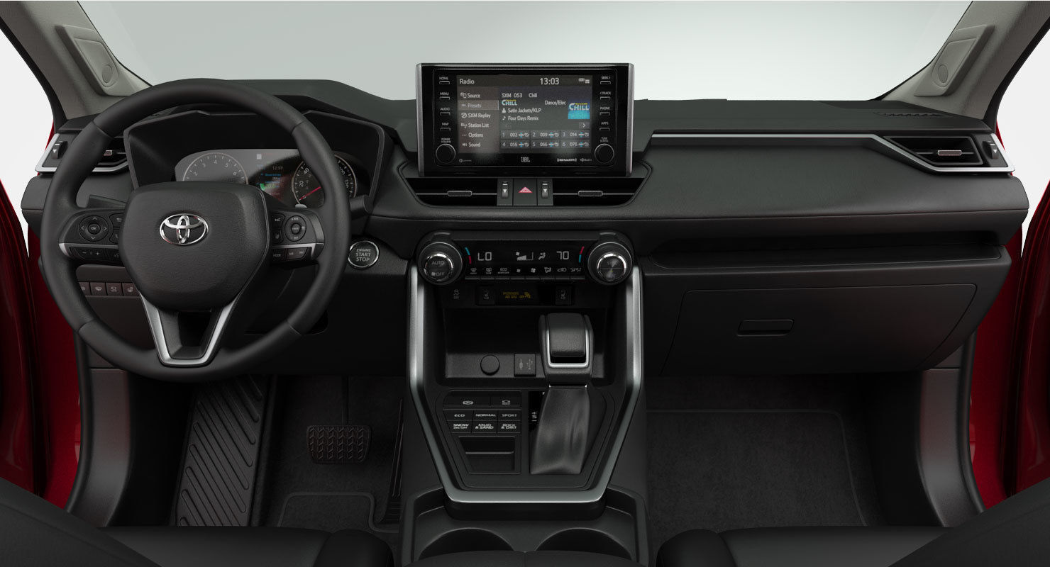 Toyota RAV4 2019 Detailed Interior 3D model | CGTrader