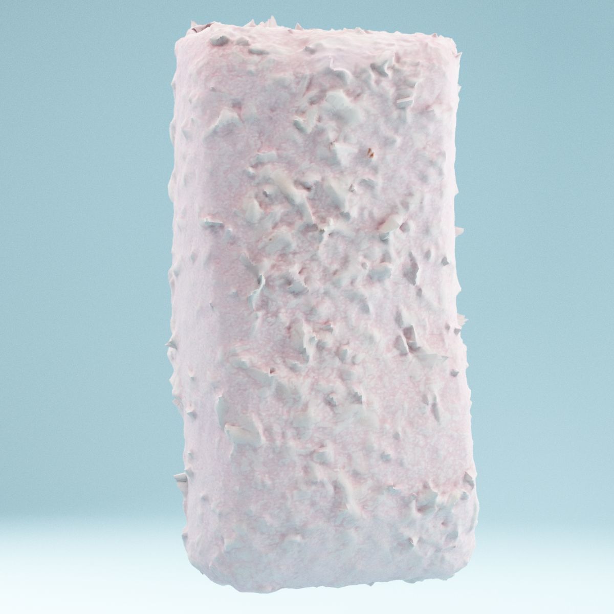 3d Model Coconut Foam Vr Ar Low Poly Cgtrader