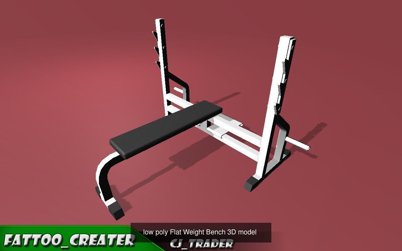 Gym Workout Equipment collection low poly 3d model | CGTrader