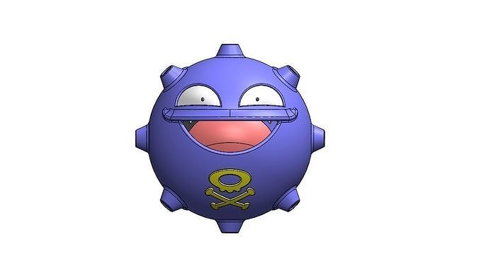 Pokemon Koffing 3d model 3D model | CGTrader