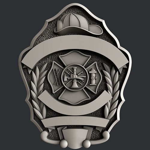3d STL models for CNC router badge B6 3D model | CGTrader