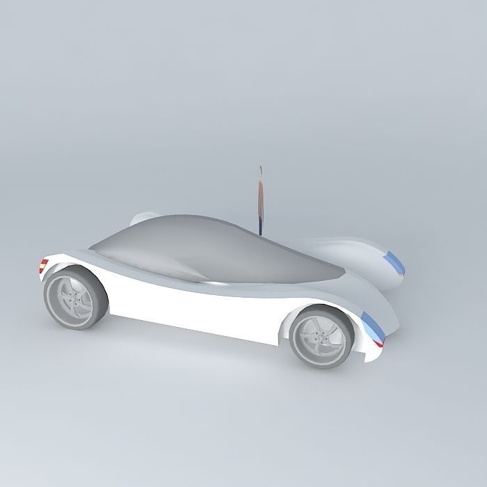 Light Lines Car free 3D model | CGTrader