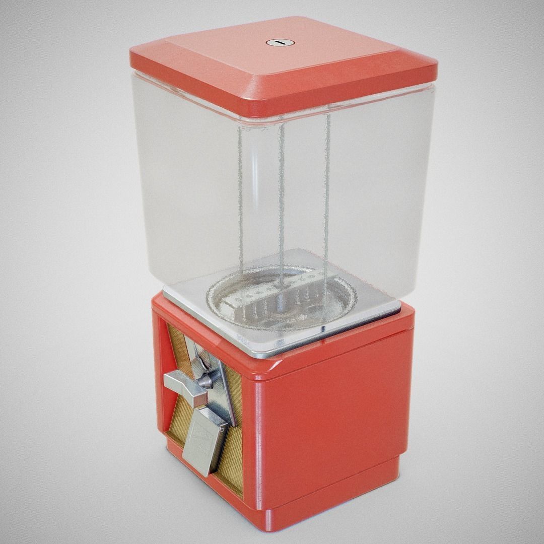 3D model Candy Machine - Model 60 New VR / AR / low-poly | CGTrader