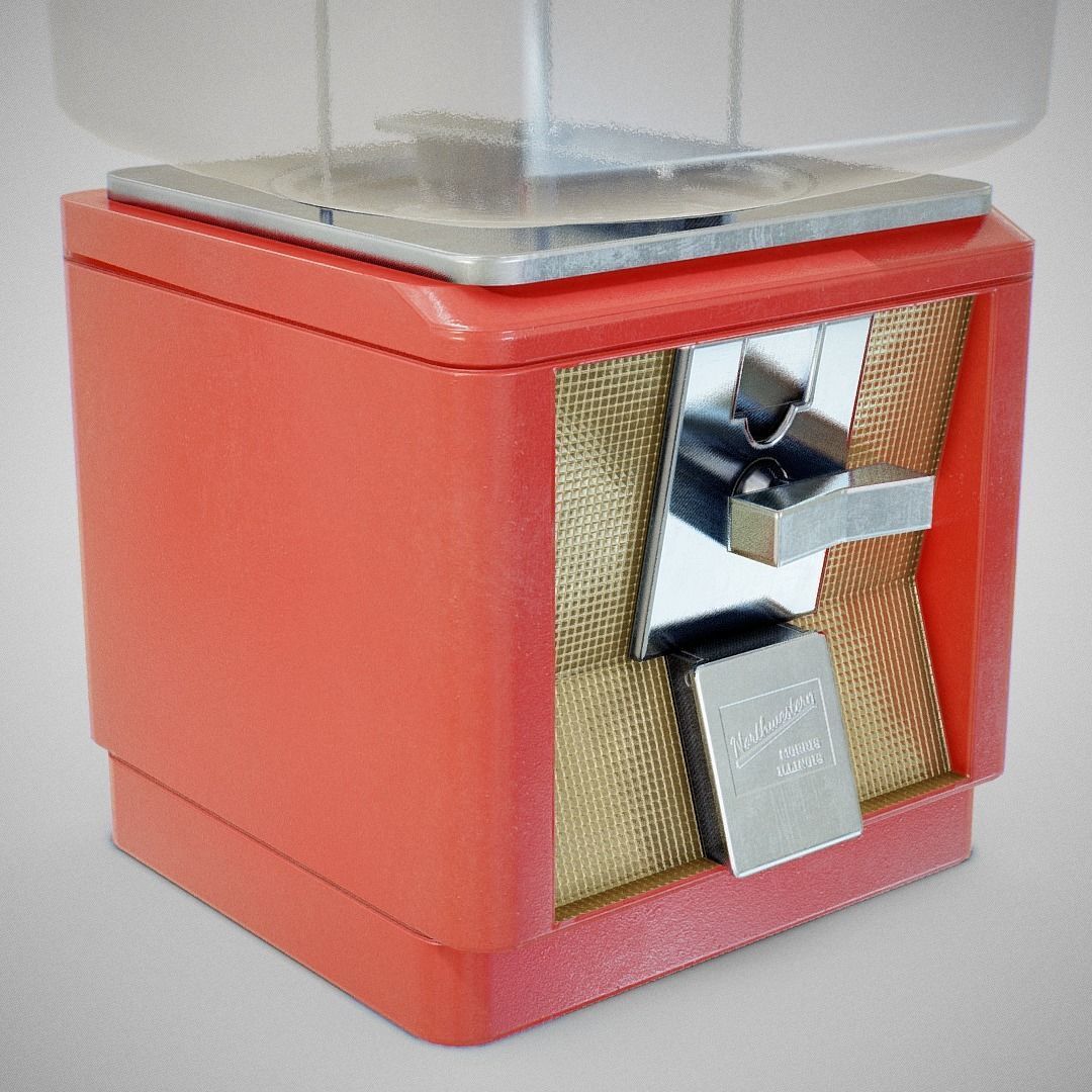 3D model Candy Machine - Model 60 New VR / AR / low-poly | CGTrader