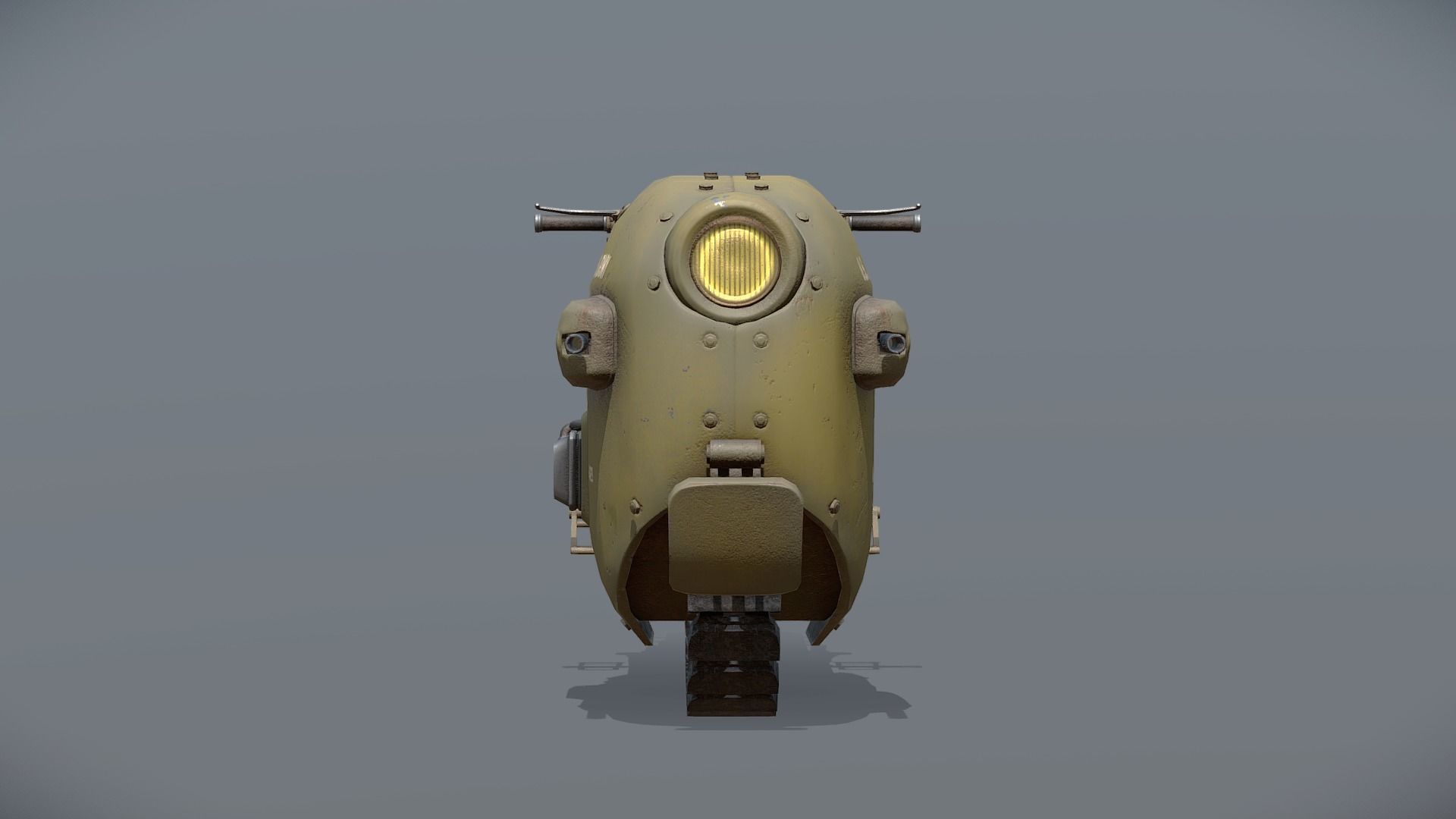 3D model WW2 Tracked Motorcycle VR / AR / low-poly | CGTrader