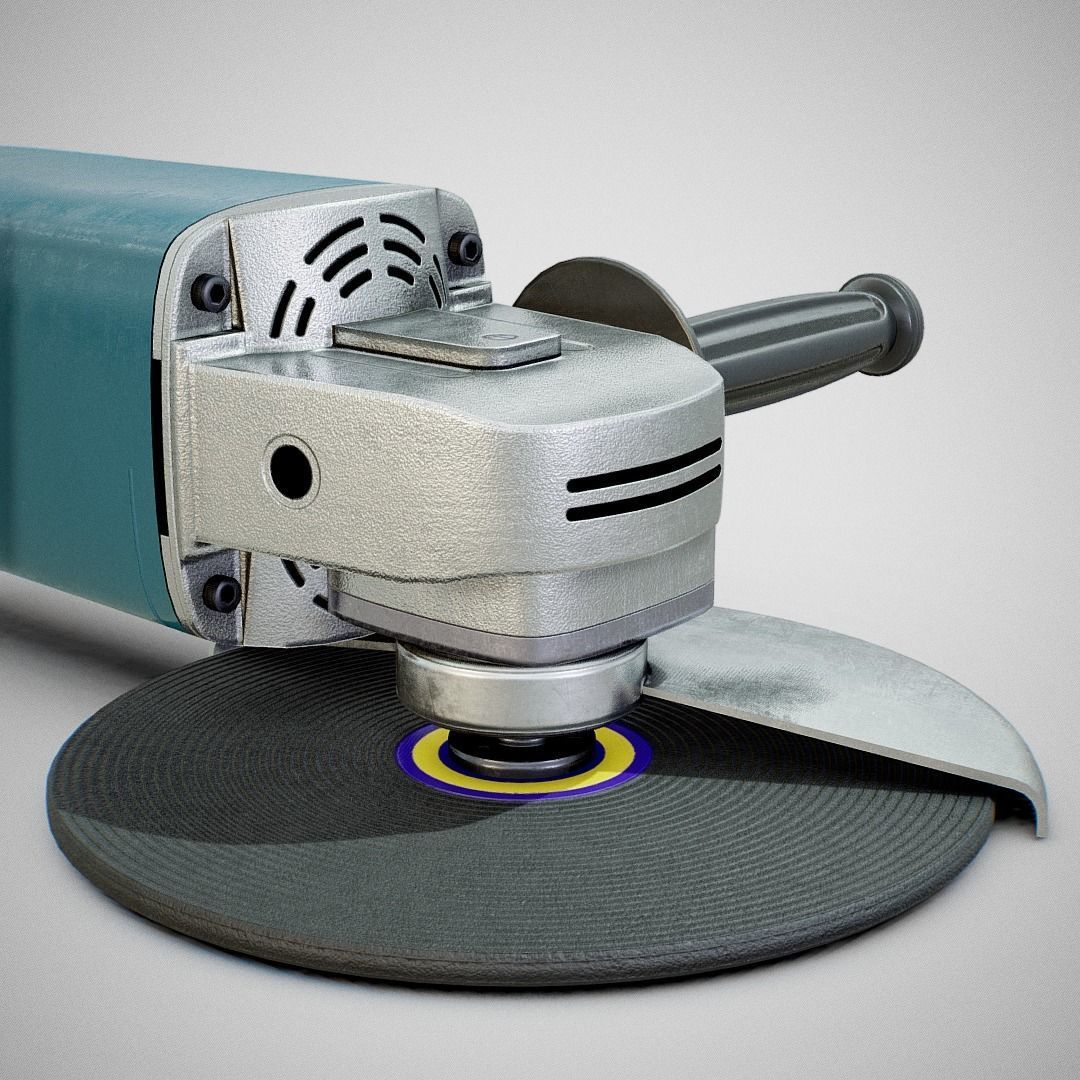 3D model Angle Grinder - AEG WSA 1780S Clean VR / AR / low-poly | CGTrader