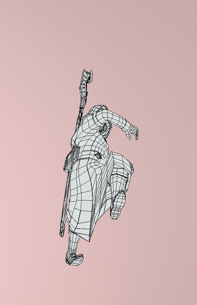 Animated Wizard Character Model 3D model animated rigged | CGTrader