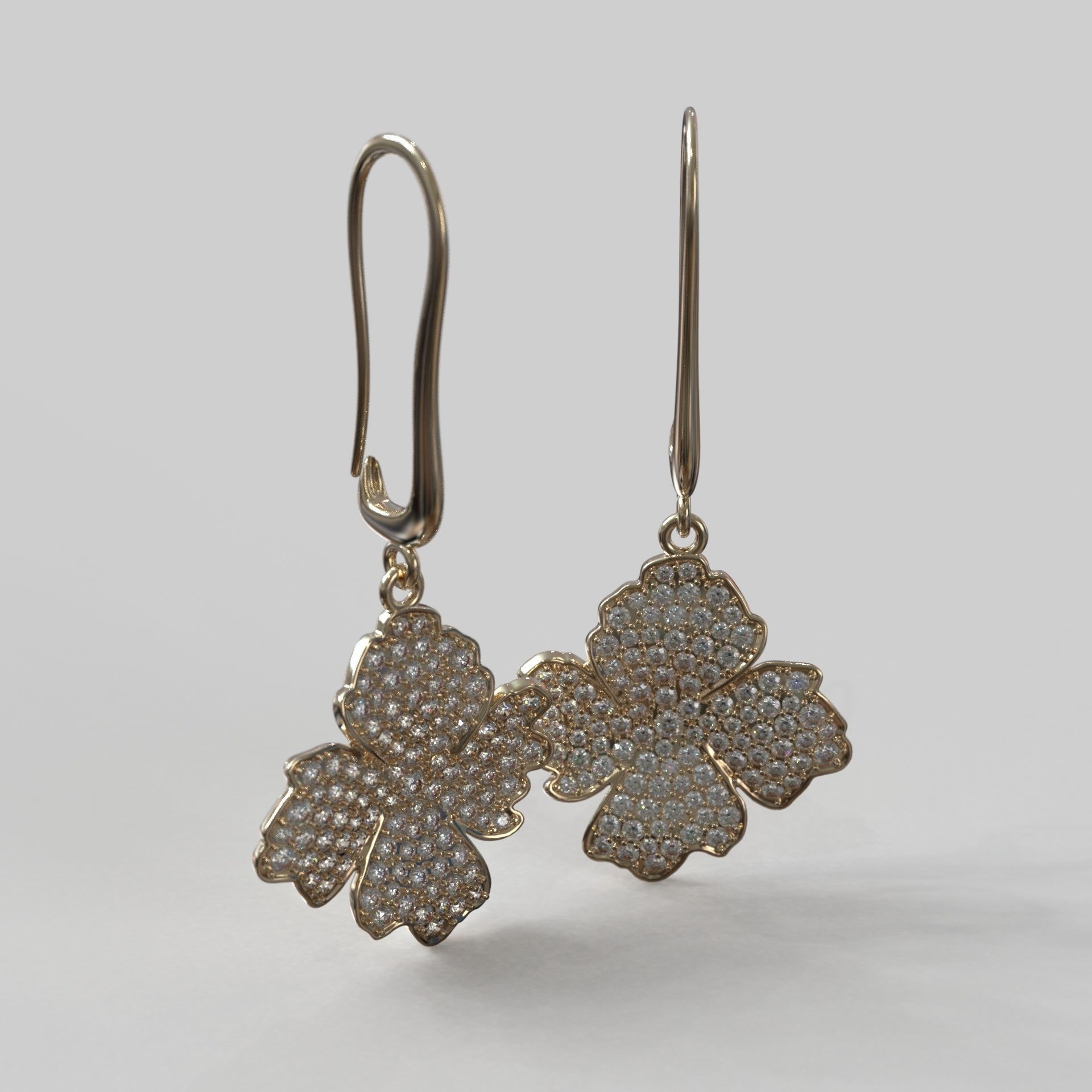earrings ER 02 3D printable model | CGTrader
