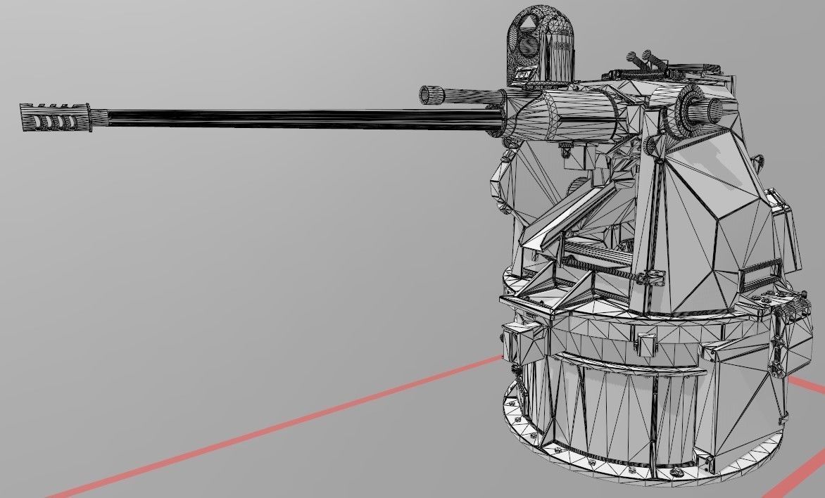 M242 Bushmaster 3D model | CGTrader