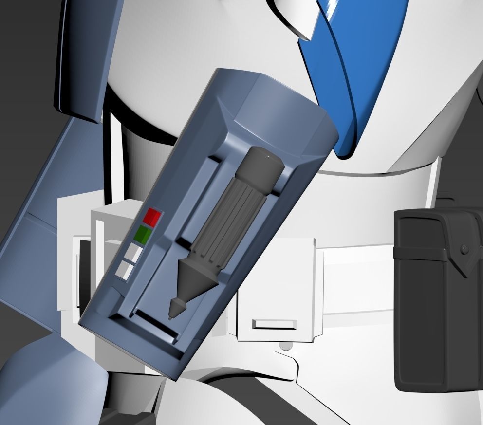 Star Wars ARC Clone Trooper Fives Full Armor Phase 2 3D model 3D ...