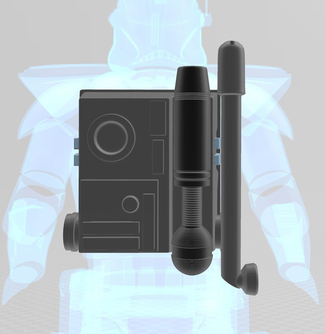 Star Wars ARC Clone Trooper Fives Full Armor Phase 2 3D model 3D ...