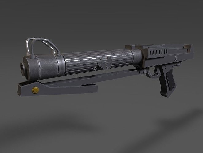 DC-15S Blaster Rifle free VR / AR / low-poly 3D model | CGTrader