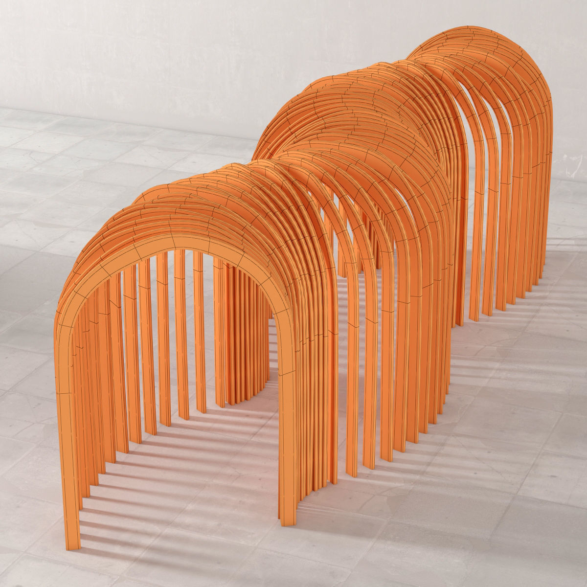 Parametric arch 3D model | CGTrader