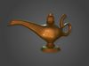 3D model Aladdin Lamp Low poly PBR VR / AR / low-poly | CGTrader
