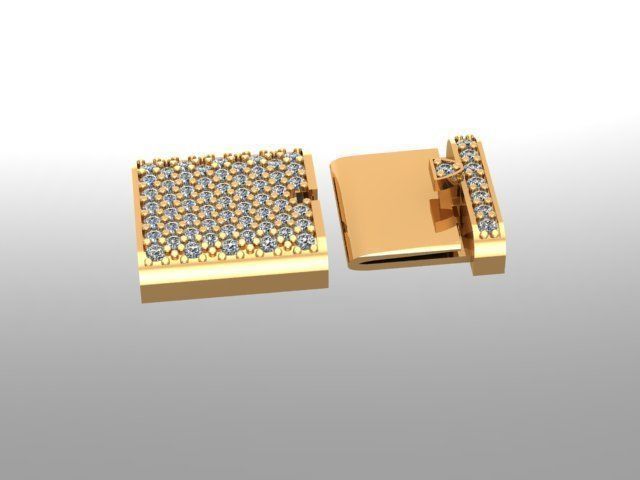 chain or necklace with lock STL 3D model | CGTrader