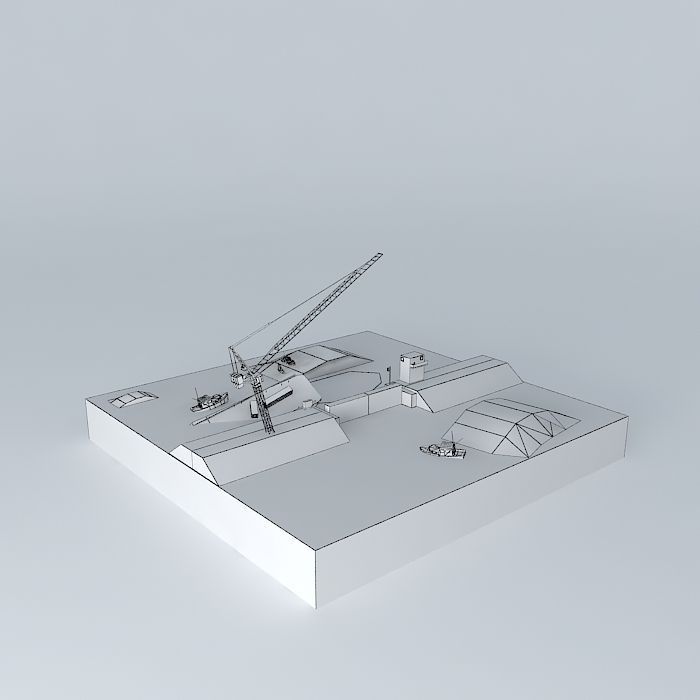 Half life 2 inspired map! free 3D model | CGTrader