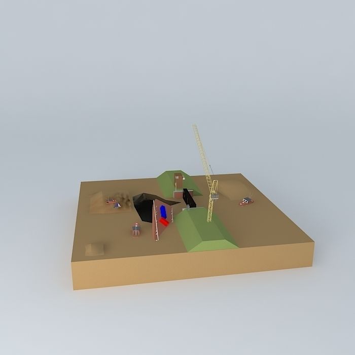 Half life 2 inspired map! free 3D model | CGTrader