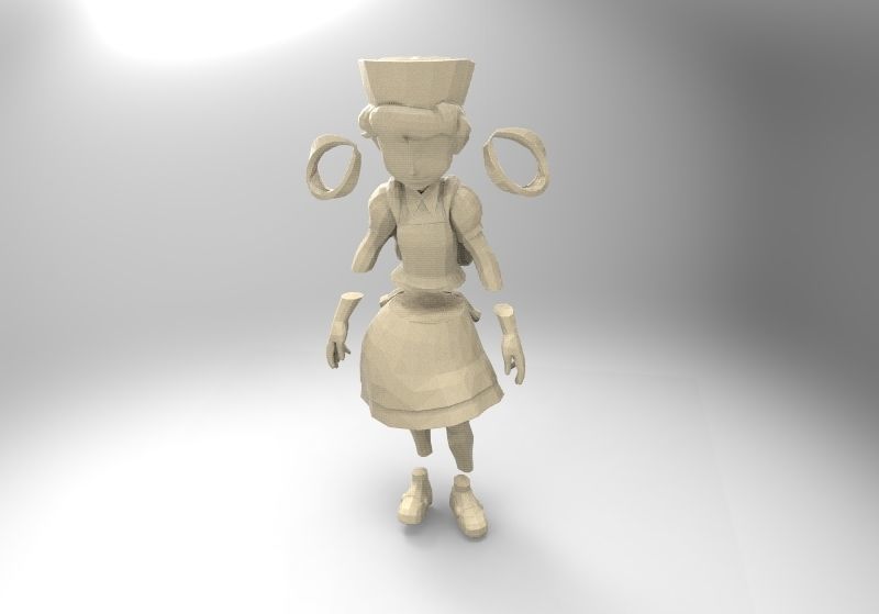 Nurse Joy from pokemon saga 3D model 3D printable | CGTrader