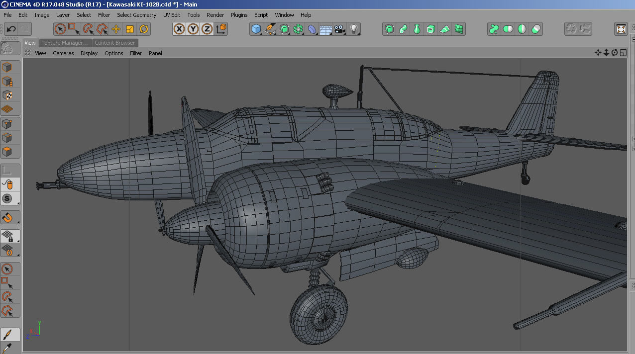 Kawasaki Ki-102B Otsu - aka Randy 3D model | CGTrader