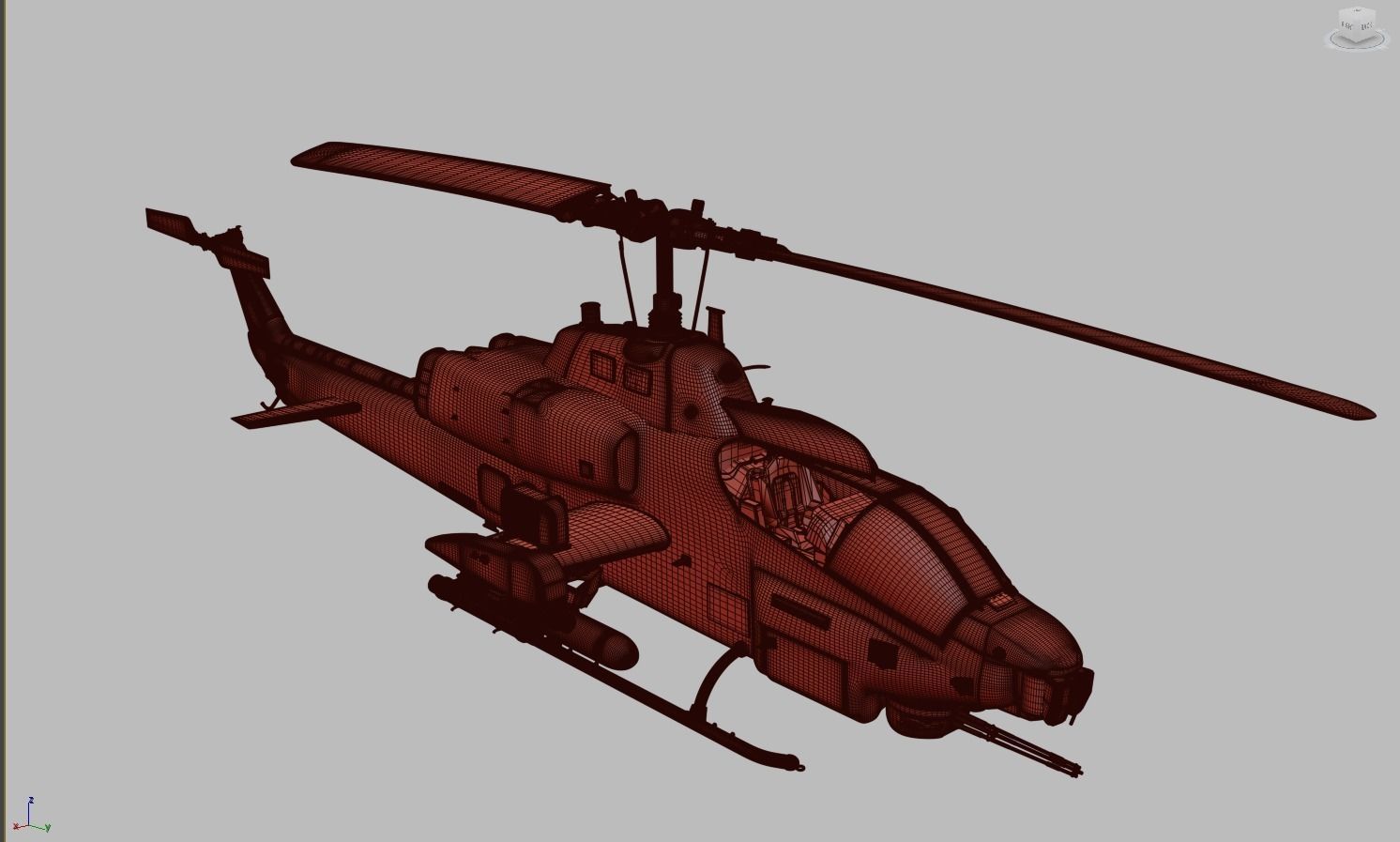 Bell AH-1 Cobra 3D model | CGTrader
