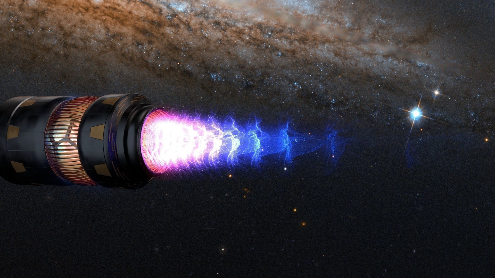 Alien propulsion engines and exhausts plus sci fi corridor 3D model ...