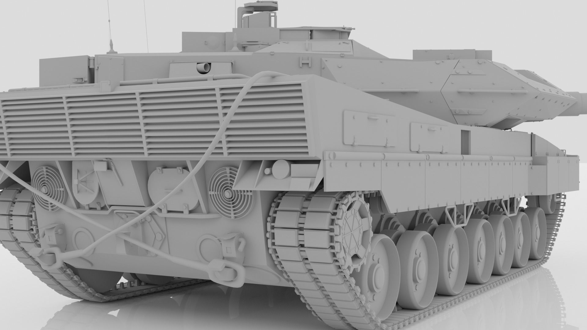 Strv 122 - Swedish Main Battle Tank free 3D model | CGTrader
