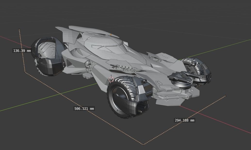 Batmobile 3D model | CGTrader