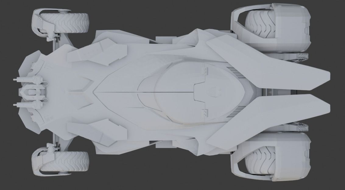 Batmobile 3D model | CGTrader