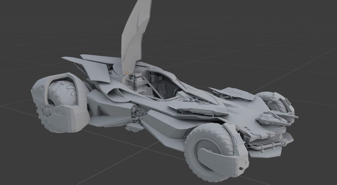 Batmobile 3D model | CGTrader