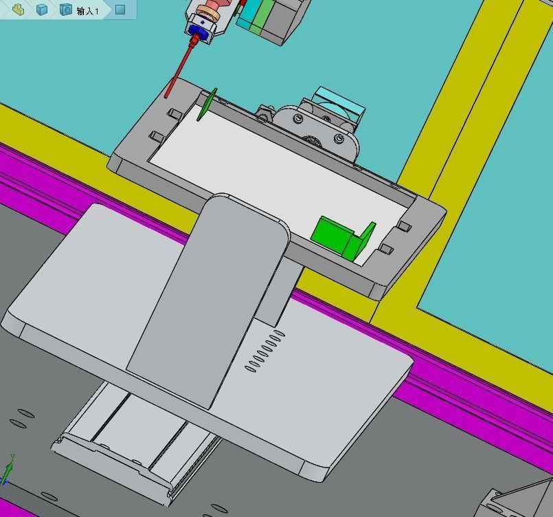 Five axis dispensing machine 3D model animated rigged | CGTrader
